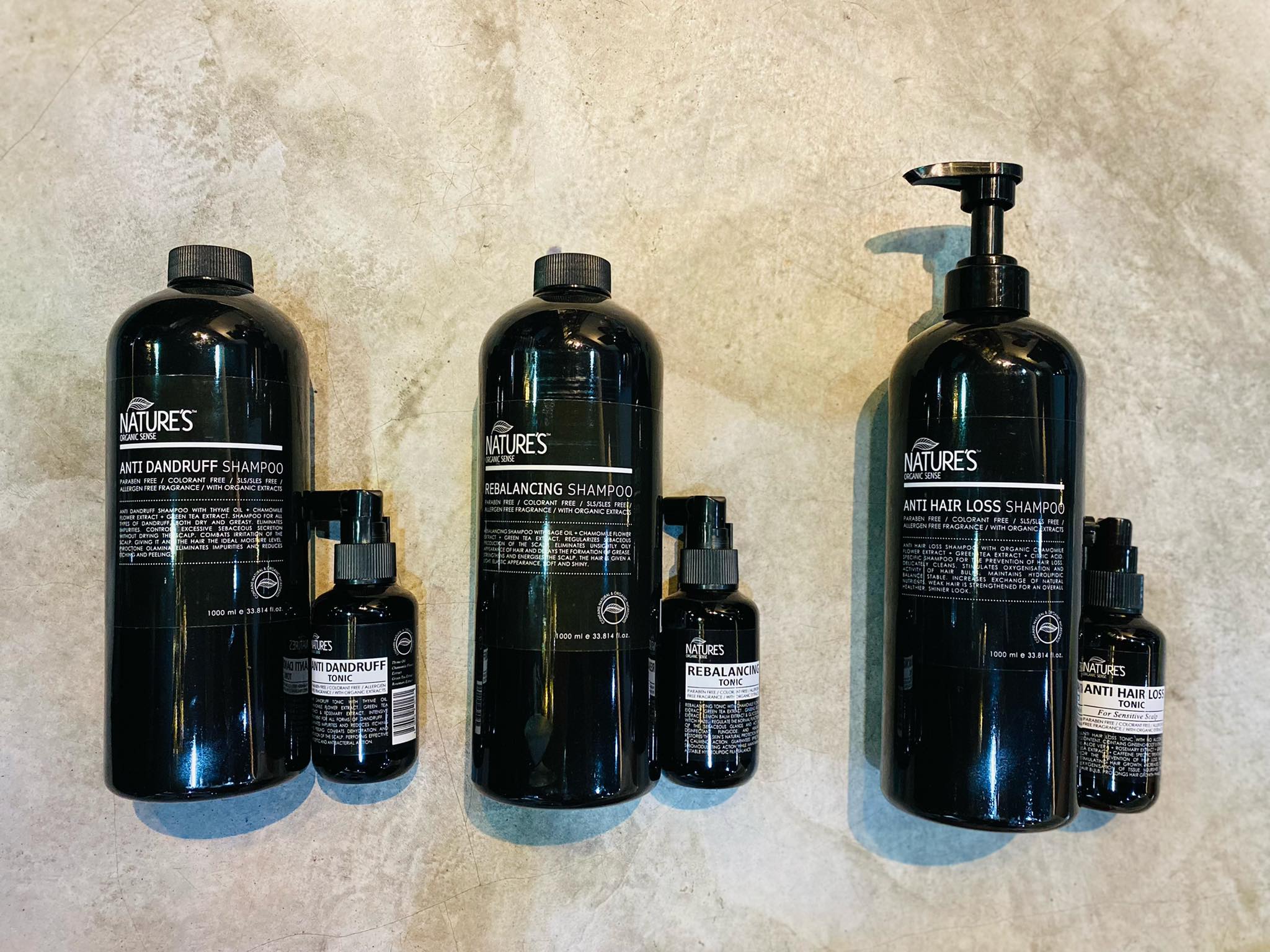 Nature's Organic Sense Hair Shampoo + hair tonic [set] – EUONE SALON